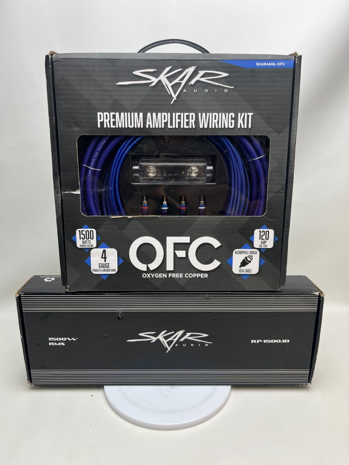 New Skar Audio 1500W RMS Monoblock Class D Sub Amp Car Audio Amplifier ...